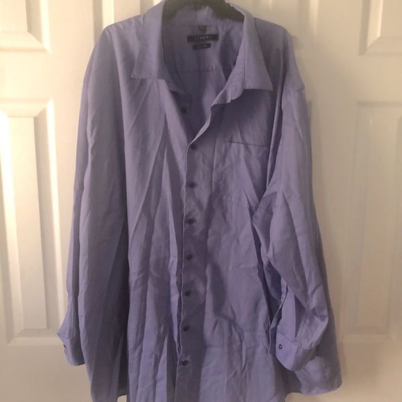 Synrgy | Shirts | Synrgy Big Tall Purple Button Up Shirt 22 3738 | Poshmark